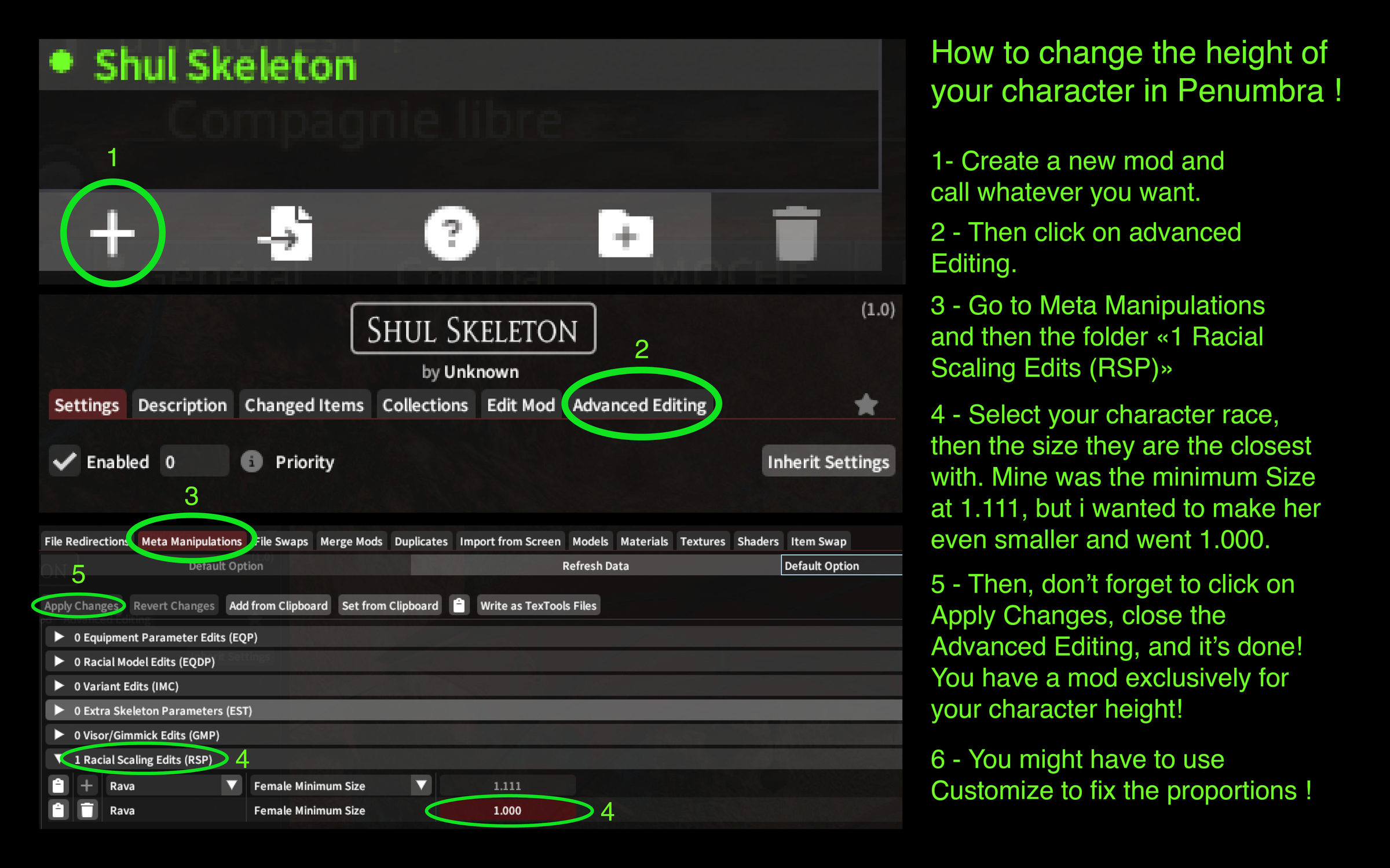 Racial Scaling in Penumbra
